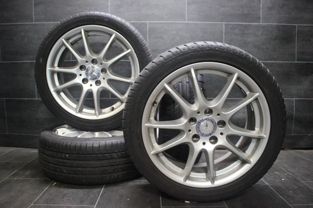 ORIGINAL MERCEDES A-B-KLASSE w169 w245 Alufelgen 17 Zoll Sommerreifen ...