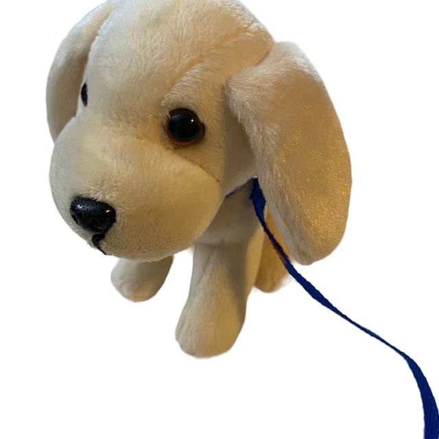 OUR GENERATION DOG 6" Plush Stuffed Animal Beige With Collar Extra ...