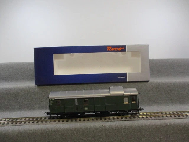 ROCO SPUR H0 44222 Personenwagen Gepäckwagen der DB in OVP EUR 13,90 - PicClick DE