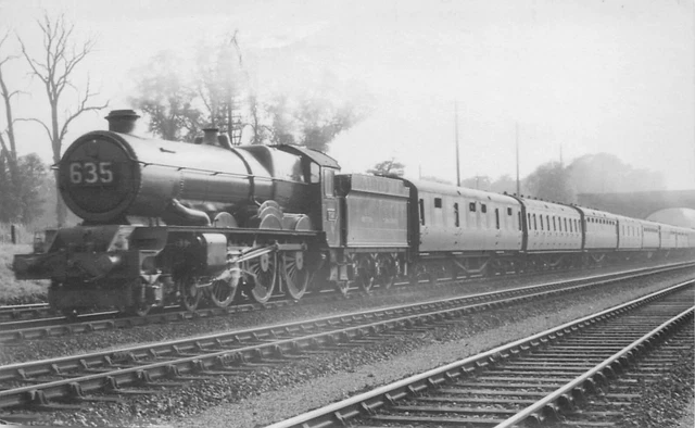 PHOTOGRAPH LNER 635 68957 Steam Locomotive Doncaster Works (GNR/LNER/BR ...