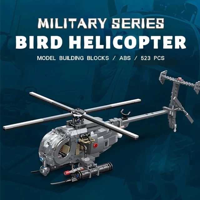 MILITARY HELICOPTER MODEL USA Building Blocks Set $60.00 - PicClick AU
