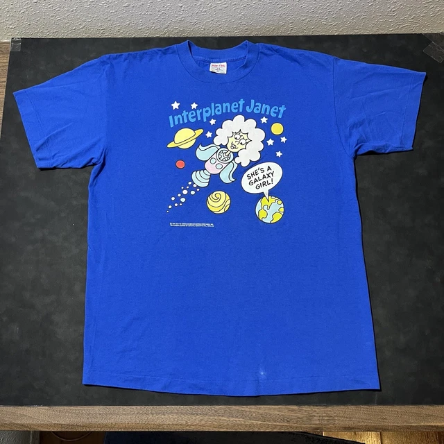 VINTAGE SCHOOLHOUSE ROCK 90s Betty Boop Shirt Interplanet Janet 80s ...