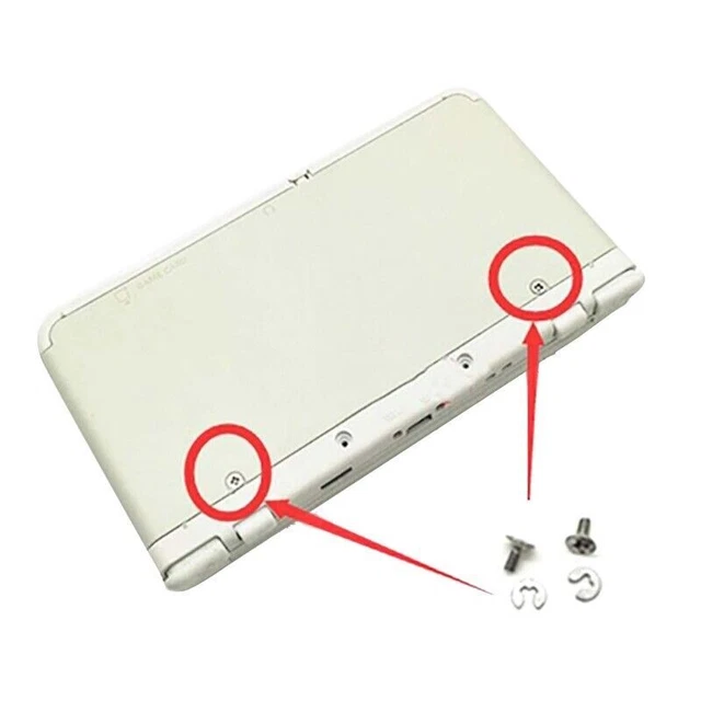 REPAIR SCREWS FOR 3DS/LL/XL New 3DS/3DSLL/3DSXL Battery Back Cover ...