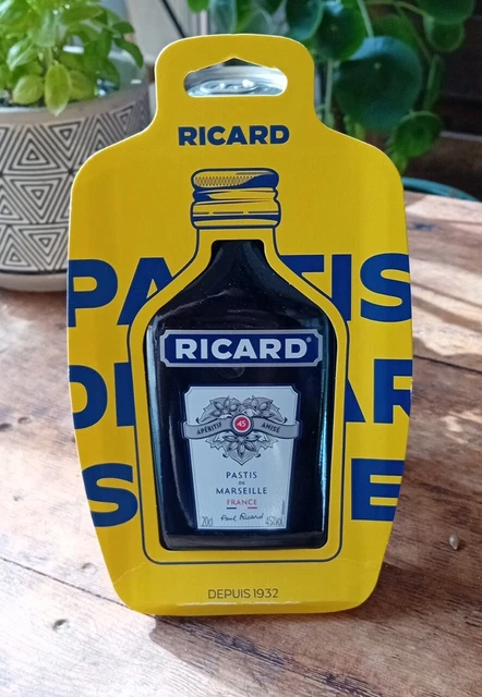 * COLLECTION *PAUL RICARD FLASQUE 20 cl PLEINE SOUS CARTON D'ORIGINE ...