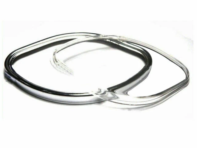 VESPA SPEEDOMETER GLASS Lens + Chrome Shell Vespa VBA VBB Sprint GL GS ...