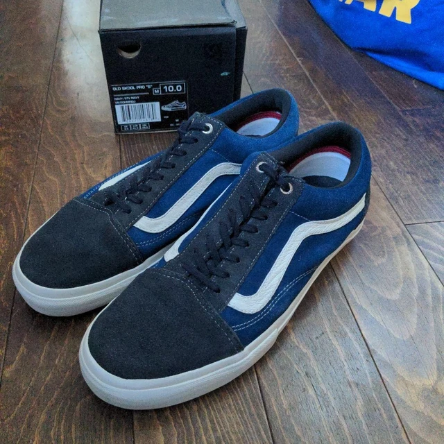 VANS SYNDICATE OLD Skool Pro "S" Navy Stv Navy VN-0QHMNGJ with Box Men ...