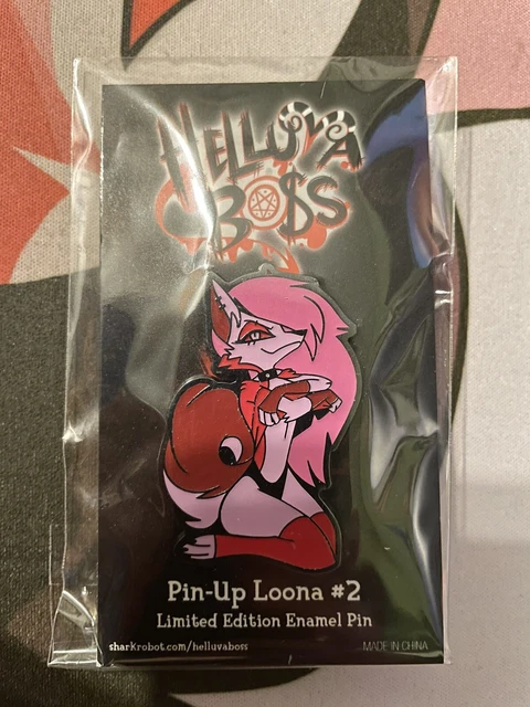 HELLUVA BOSS PIN-UP Loona #2 Enamel Pin 2022 Limited Edition £48.46 ...