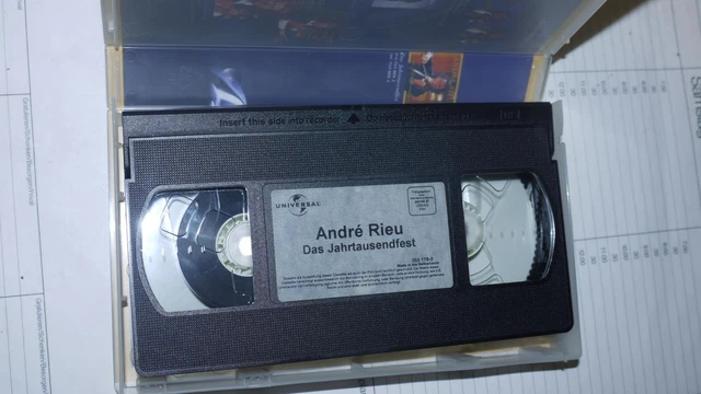 ANDRE RIEU DAS Jahrtausendfest VHS VIDEO Kassette EUR 1,00 - PicClick IT