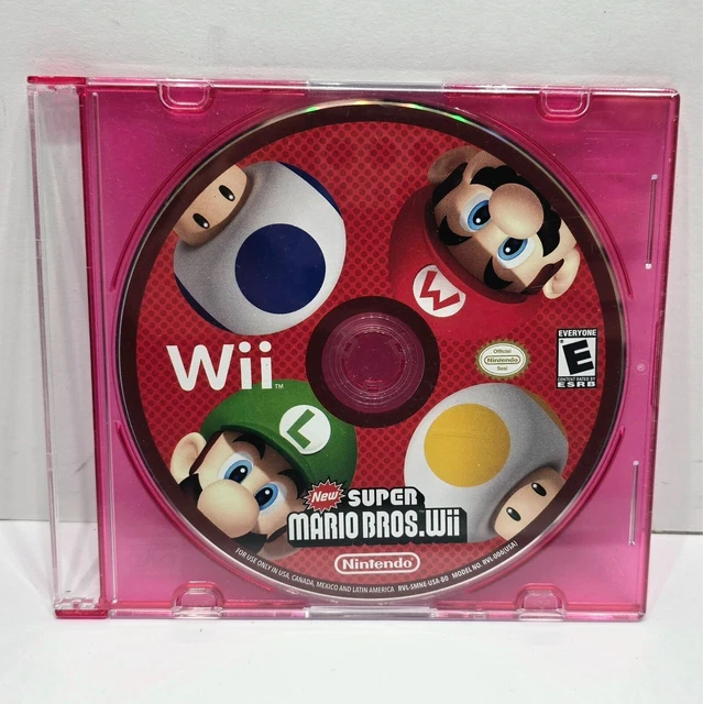 NEW SUPER MARIO Bros Wii - Disc Only USA NTSC version Nintendo £17.40 ...