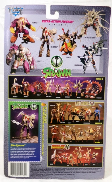 FIGURA SELLADA MCFARLANE Toys 1996 Spawn Serie 4 She-Spawn Versión Estándar 6" EUR 20,42 ...