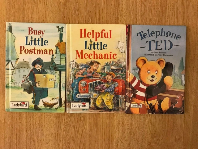 LADYBIRD BOOKS - Busy Little Postman, Helpful Little Mechanic AND ...