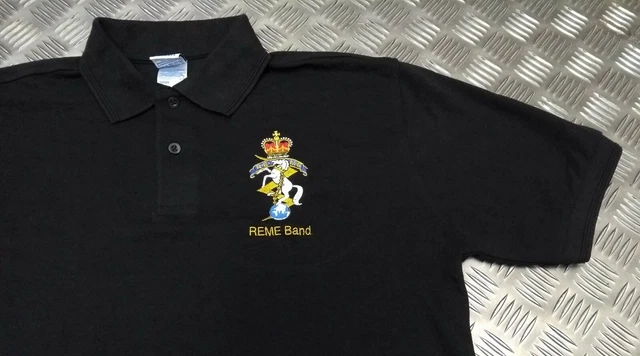 BRITISH ARMY REME Banda Royal Electrical Y Mecánico Ingenieros Negro ...