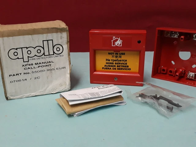 APOLLO 55000-900 XP95 Intrinsically Safe Manual Call Point Break Glas ...
