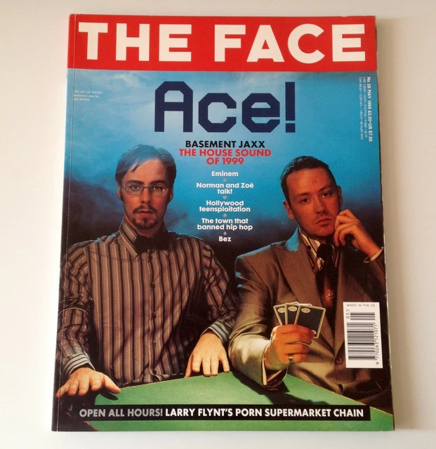 THE FACE MAGAZINE - May 1999 w/ Basement Jaxx, Eminem, Bez Happy ...