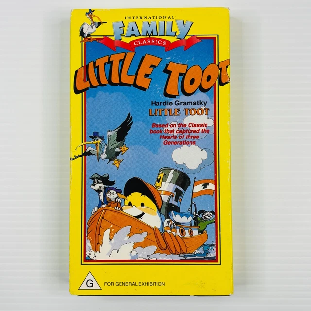 LITTLE TOOT VHS Tape Tracked Postage $39.99 - PicClick AU