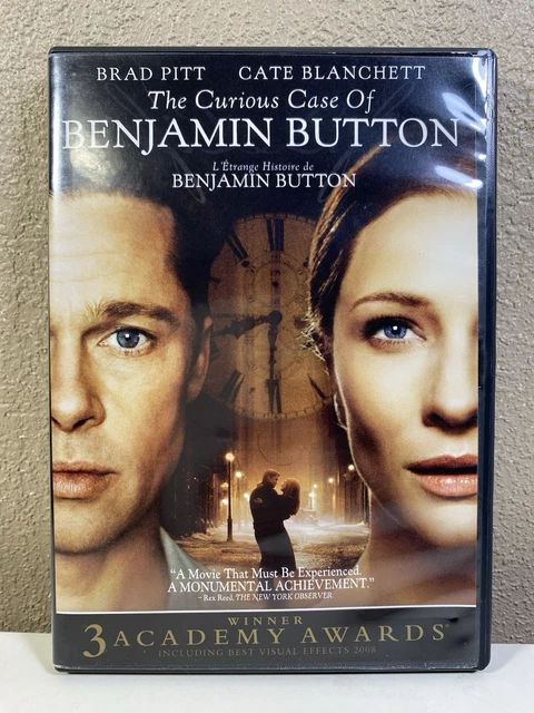 BENJAMIN BUTTON DVD Brad Pitt Cate Blanchett (Widescreen, French/English, 2008) $4.97 - PicClick CA