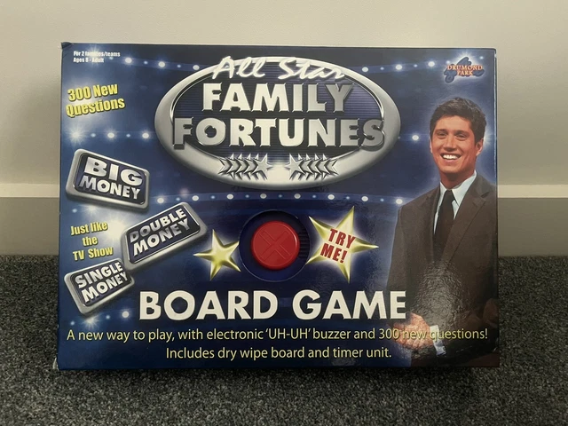ALL STAR FAMILY FORTUNES BOARD GAME Quiz Family Fun By Drumond Park ...