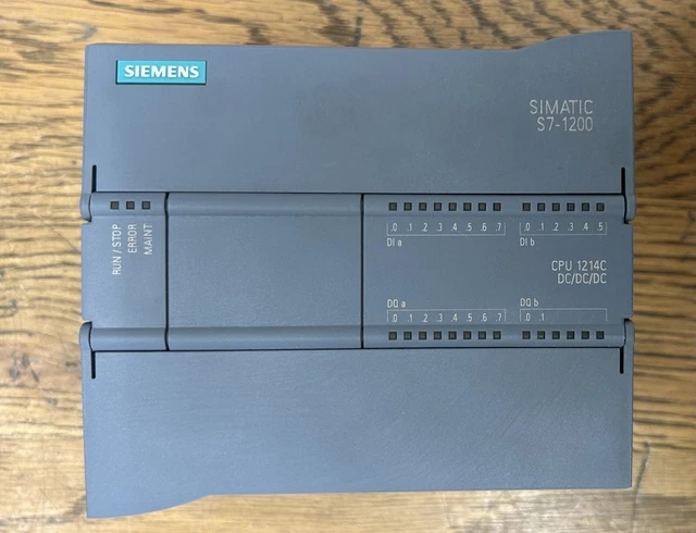 SIEMENS SIMATIC S7-1200, CPU, 6ES7214-1AG40-0XB0, 6ES7 214-1AG40-0XB0 ...