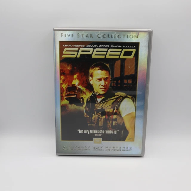 SPEED 1994 MOVIE Film 2002 DVD 2-Disc Set Five Star Collection Keanu ...