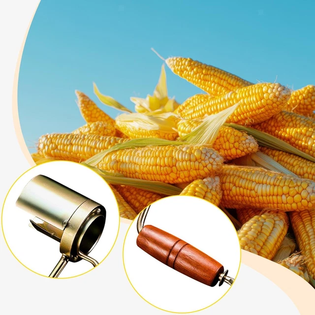 HAND CRANK CORN Thresher Corn COB Stripper Tool for Restaurant Home ...