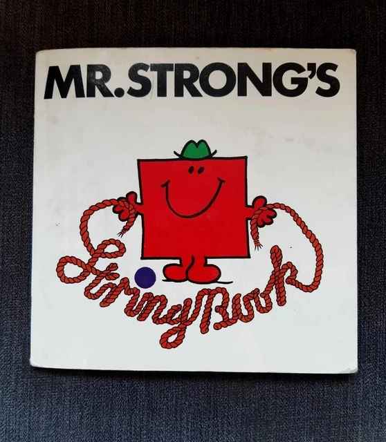 MR STRONG'S STRING Book, by Roger Hargreaves, rare vintage 1986 Mr Men ...
