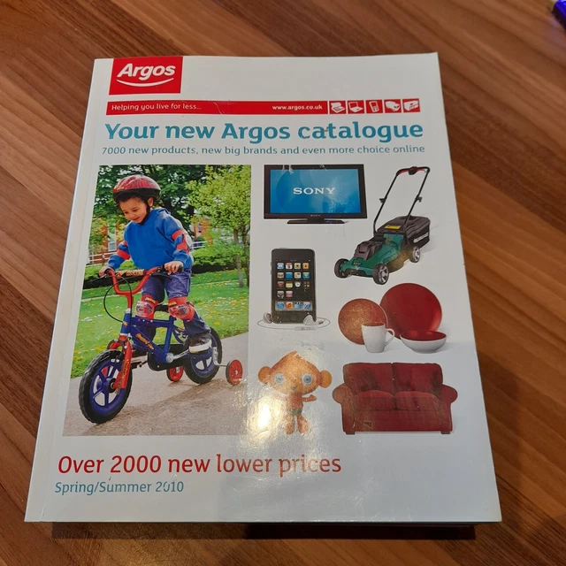 ARGOS CATALOGUE SPRING/SUMMER 2010 Rare Collector's Item Very Good ...