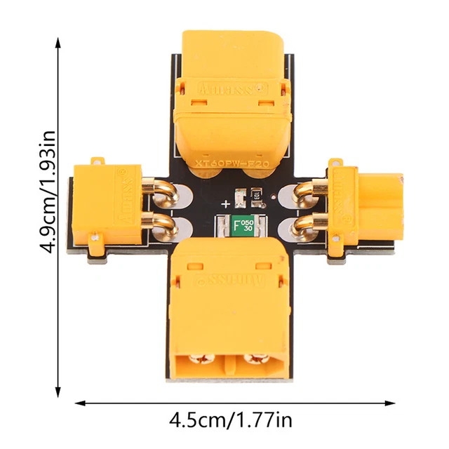 XT30 XT60 FUSE Installation Test Safety Plug Short-circuit Protection ...