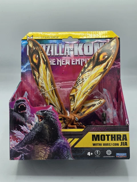 MONSTERVERSE GODZILLA X Kong The New Empire MOTHRA with JIA Toy Action ...