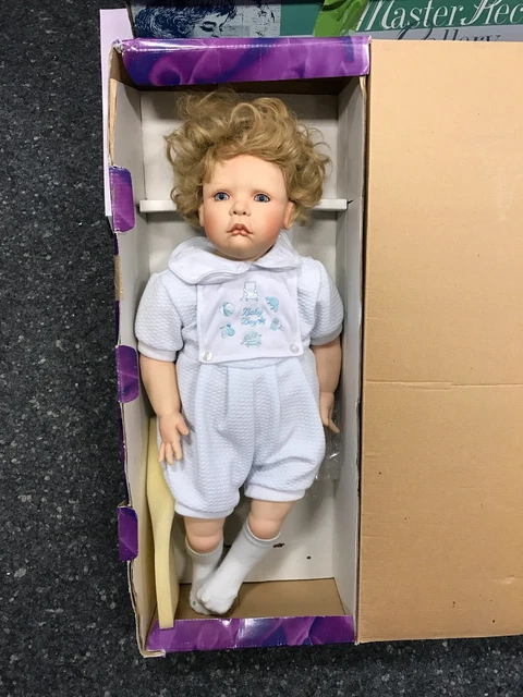 POUPON DE COLLECTION Porcelaine Poupée 58 Cm. en Parfaite Condition EUR 41,39 - PicClick FR