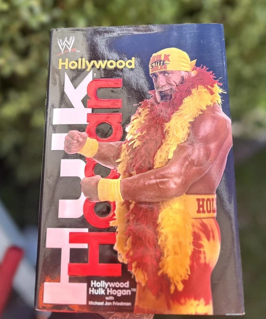 WWE HOLLYWOOD HULK Hogan Biography Hard Cover Book Novel WWE Collectors ...