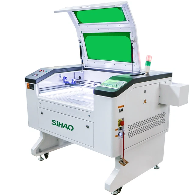 VEVOR GRAVEUR LASER CO2 Machine de Gravure Découpe 100W Table Travail ...