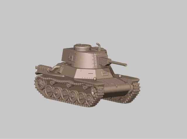 1/35 LESINN BAUSATZ, unbemalt WW2 Japanese Army Type 5 Ke-Ho light tank ...