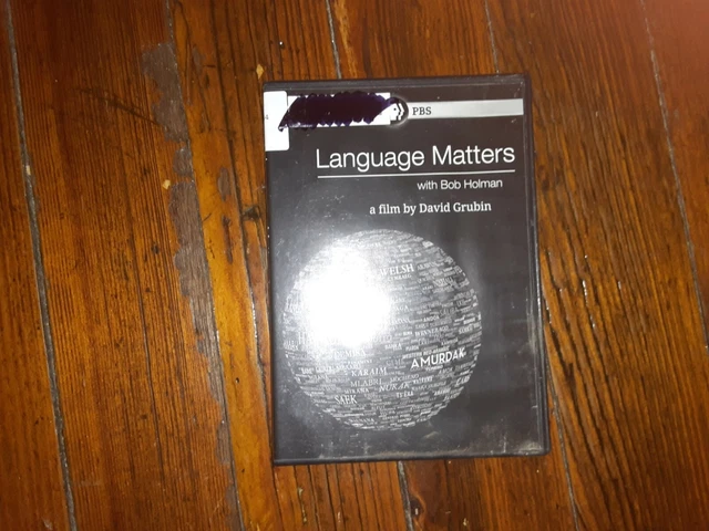 LANGUAGE MATTERS (DVD) 2014 PBS documentary DVD, free first class ...