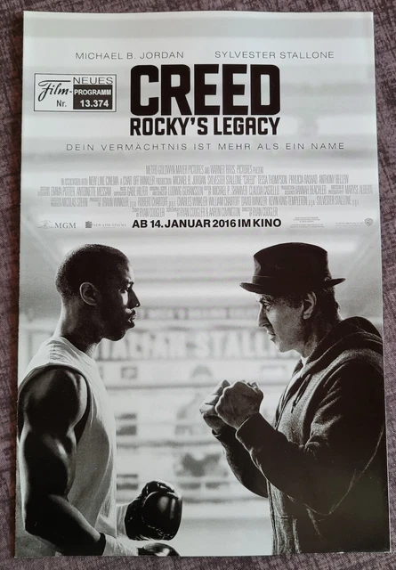 NFP-FILMPROGRAMM: SYLVESTER STALLONE im Film "CREED - ROCKY'S LEGACY ...
