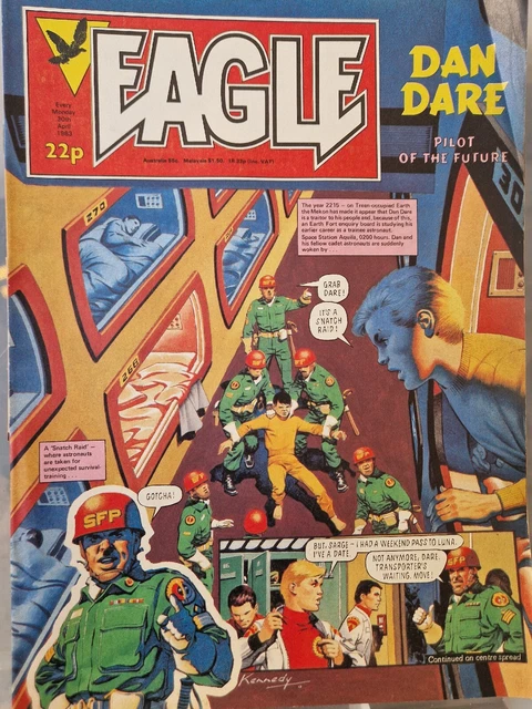 EAGLE COMIC - DAN DARE PILOT OF THE FUTURE - 30th APRIL 1983 EUR 5,94 ...
