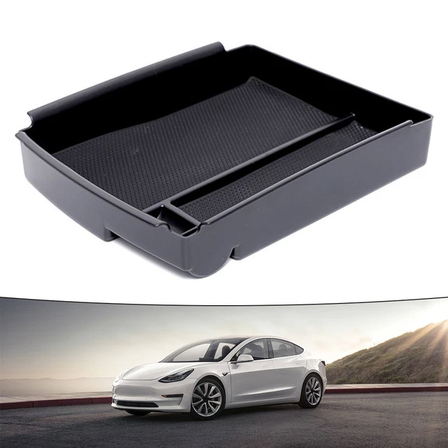 FÜR TESLA MITTELKONSOLE Ablagebox passt für Model X und für Model S ...