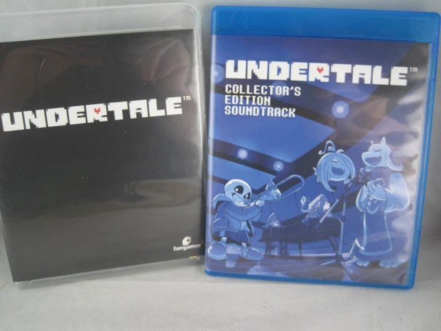 UNDERTALE PC GAME + Two Disc Collectors Edition Soundtrack Physical On ...