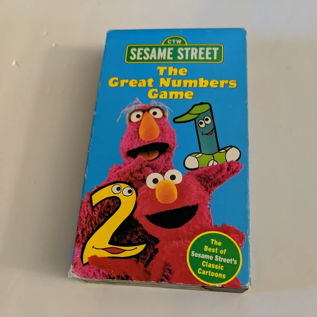 VHS SESAME STREET - The Great Numbers Game (VHS, 1998) £6.27 - PicClick UK