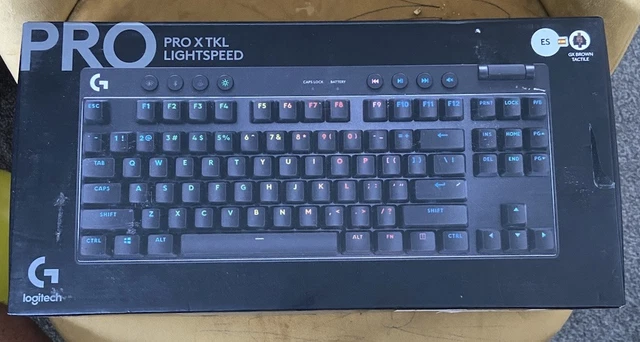 LOGITECH PRO X TKL Wireless Gaming Keyboard - ES Layout $221.11 ...