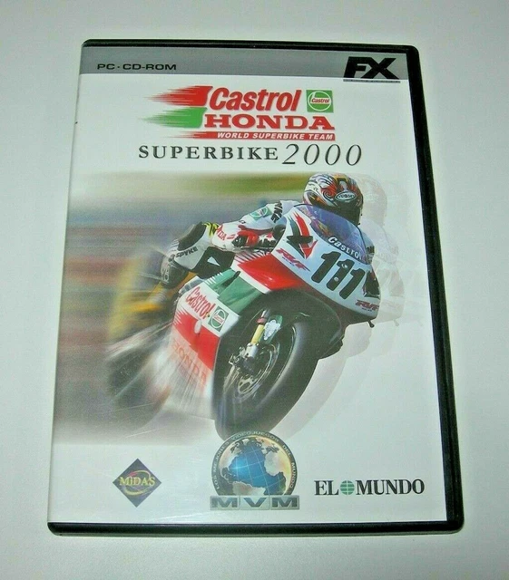 CASTROL HONDA SUPERBIKE 2000 PC (Edición española muy buen estado) EUR ...