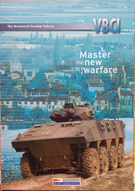 VÉHICULE BLINDÉ VBCI infanterie TANK de l' ARMEE de TERRE brochure ...