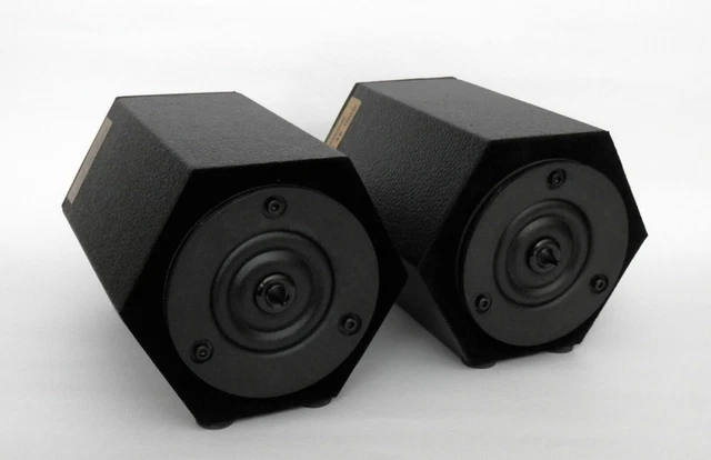 EMOTOSOUND CONCENTRIC RING Radiator Silk Domed Super Tweeters - Black £ ...