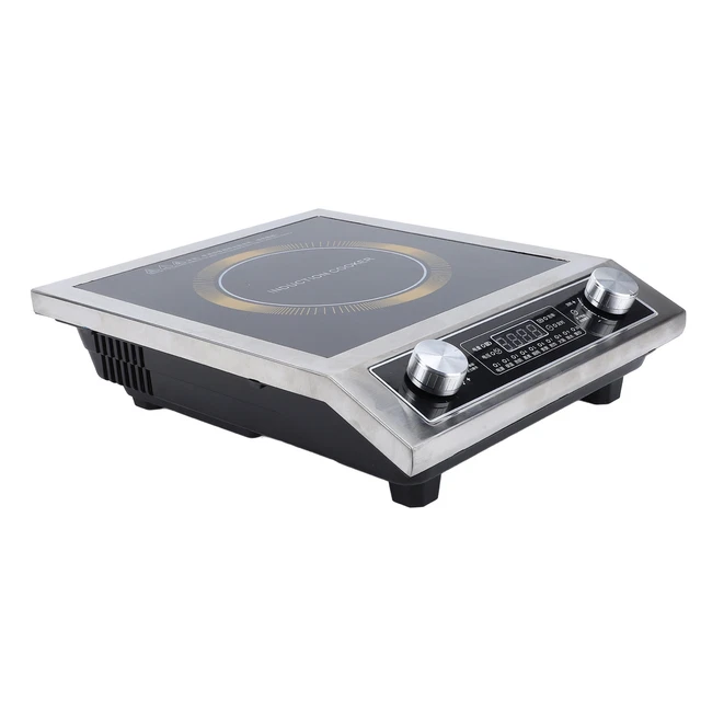 HG 3500W PORTABLE Induction Cooktop Stainless Steel Electric Induction ...