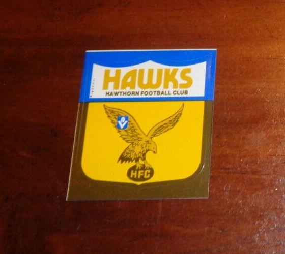 1980S VFL FOOTBALL Sticker Hawthorn Hawks Unused $7.95 - PicClick AU