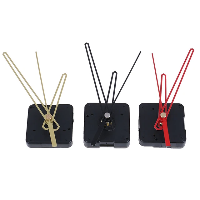 QUARTZ WALL CLOCK Movement Mechanism DIY Repair Part Kit Gold Long S.QU ...