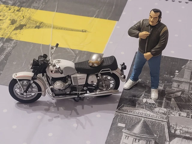 COLLECTION 1/18 SOLIDO Figurine Moto Guzzi 850 V7 Special 1971 Joe Bar Team EUR 149,99 - PicClick FR