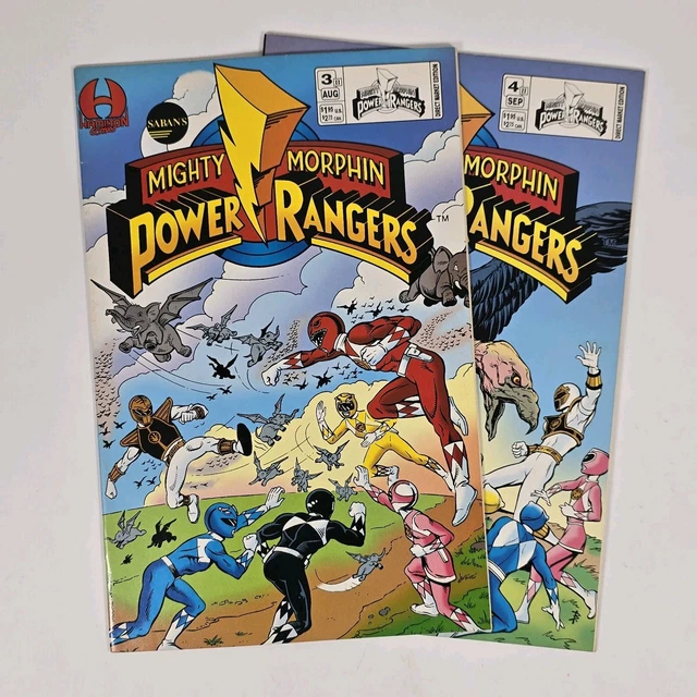 MIGHTY MORPHIN POWER Rangers Sabans Hamilton Comic Book Lot 3 4 Volume ...