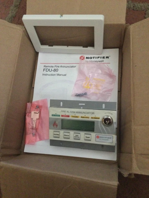 REMOTE FIRE ANNUNCIATOR Honeywell NOTIFIER FDU-80 New in box $195.00 ...