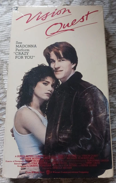 VISION QUEST VHS Madonna Warner Bros. Hits 1985 Matthew Modine Hs ...