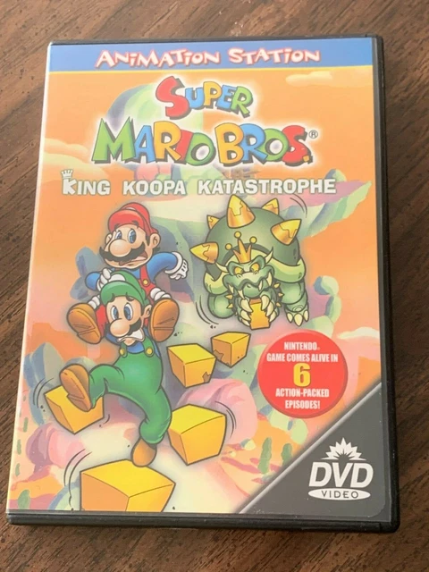 SUPER MARIO BROS. "King Koopa Katastrophe" Animation Station DVD GOOD ...